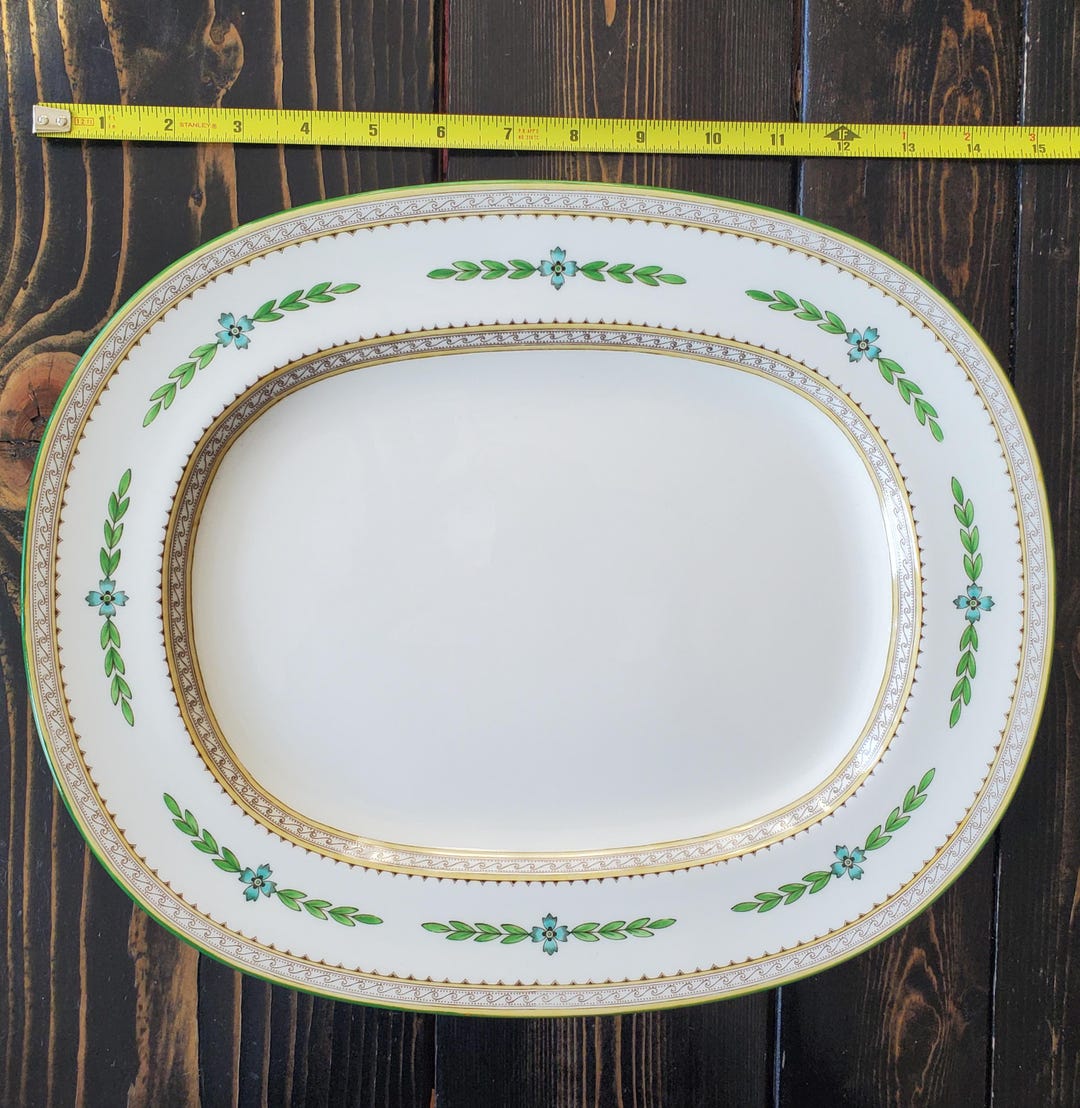 Vintage Kent by Minton 15" Oval Serving Platter - Etsy
