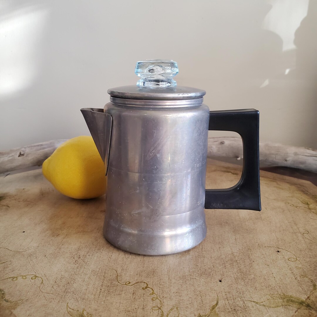 Vintage Comet Aluminum 2 Cup Coffee Percolator - Etsy