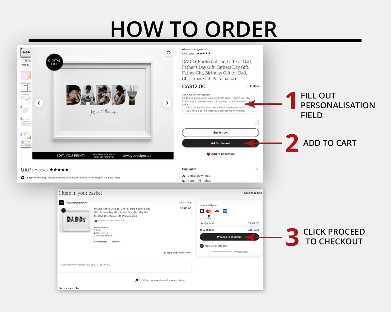 Personalized Tia Photo Collage Aunt Picture Collage Auntie - Etsy