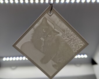 Lithophane Keychain - Etsy