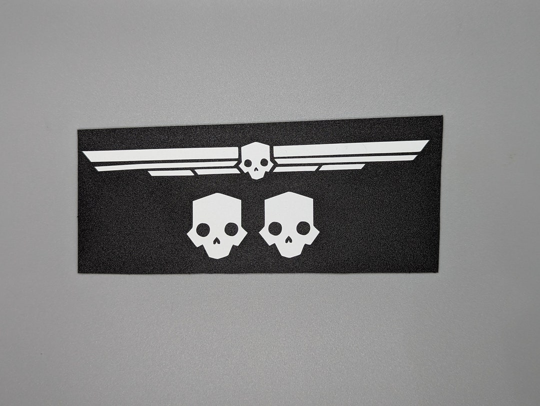 Helldivers Cosplay Armor Vinyl Sticker Decal - Chest & Helm Combo - Etsy