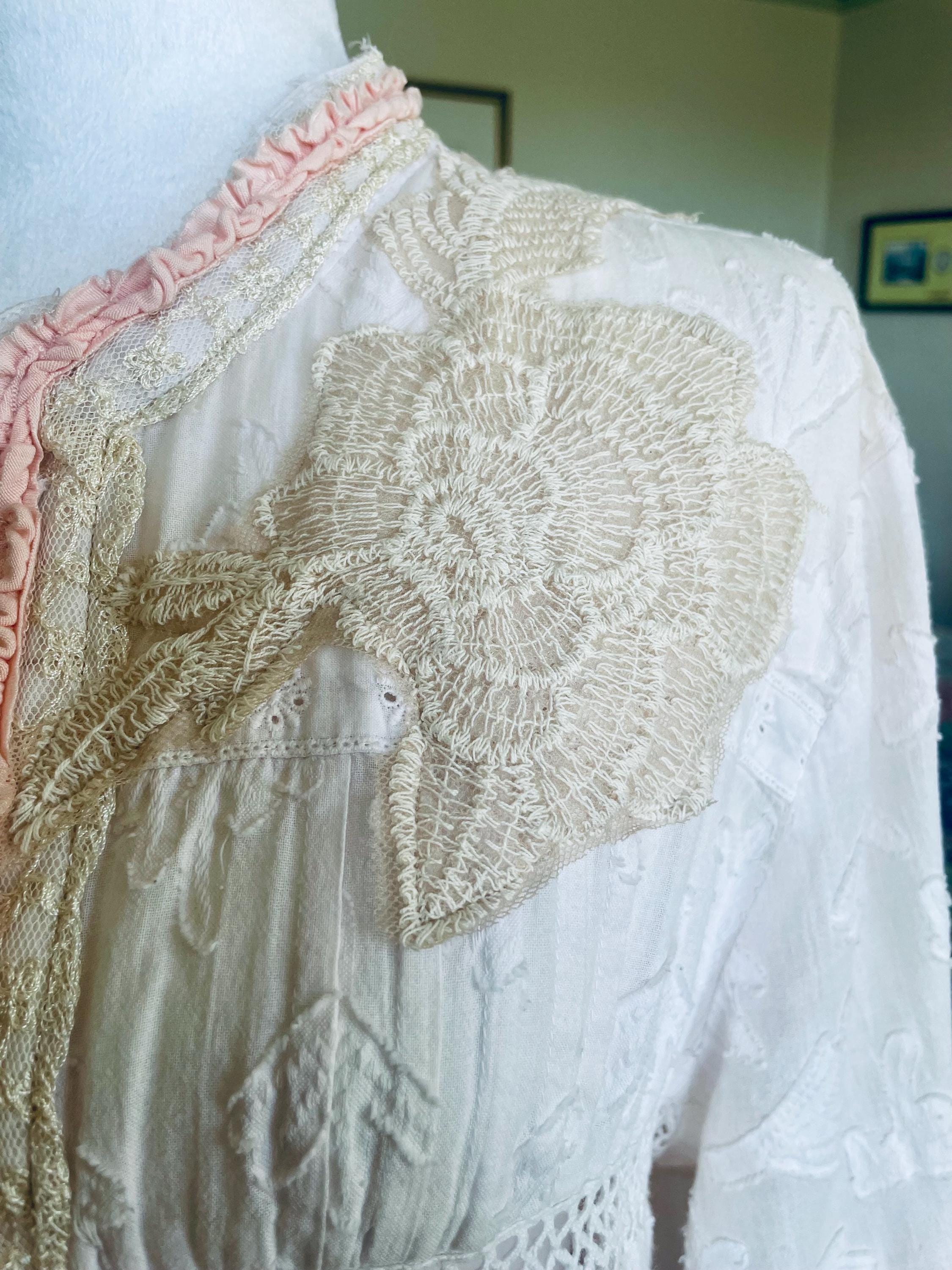 Upcycled Cottage Core Jacket With Roses - Etsy