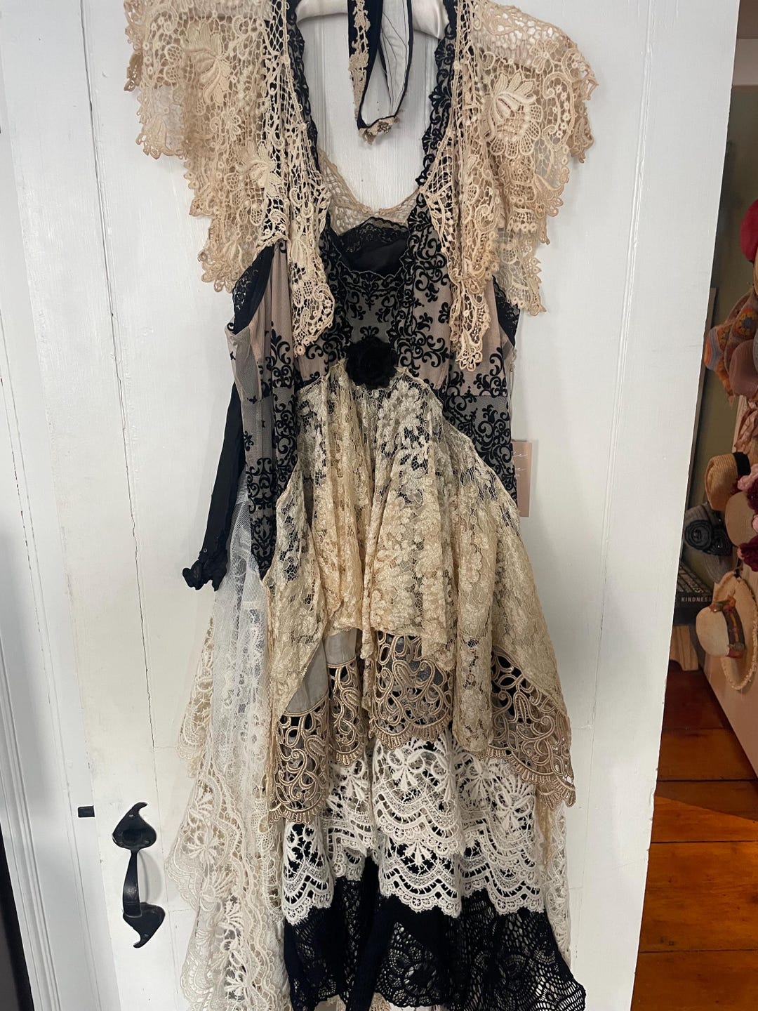 Upcycled Lace Dress “paulina” - Etsy
