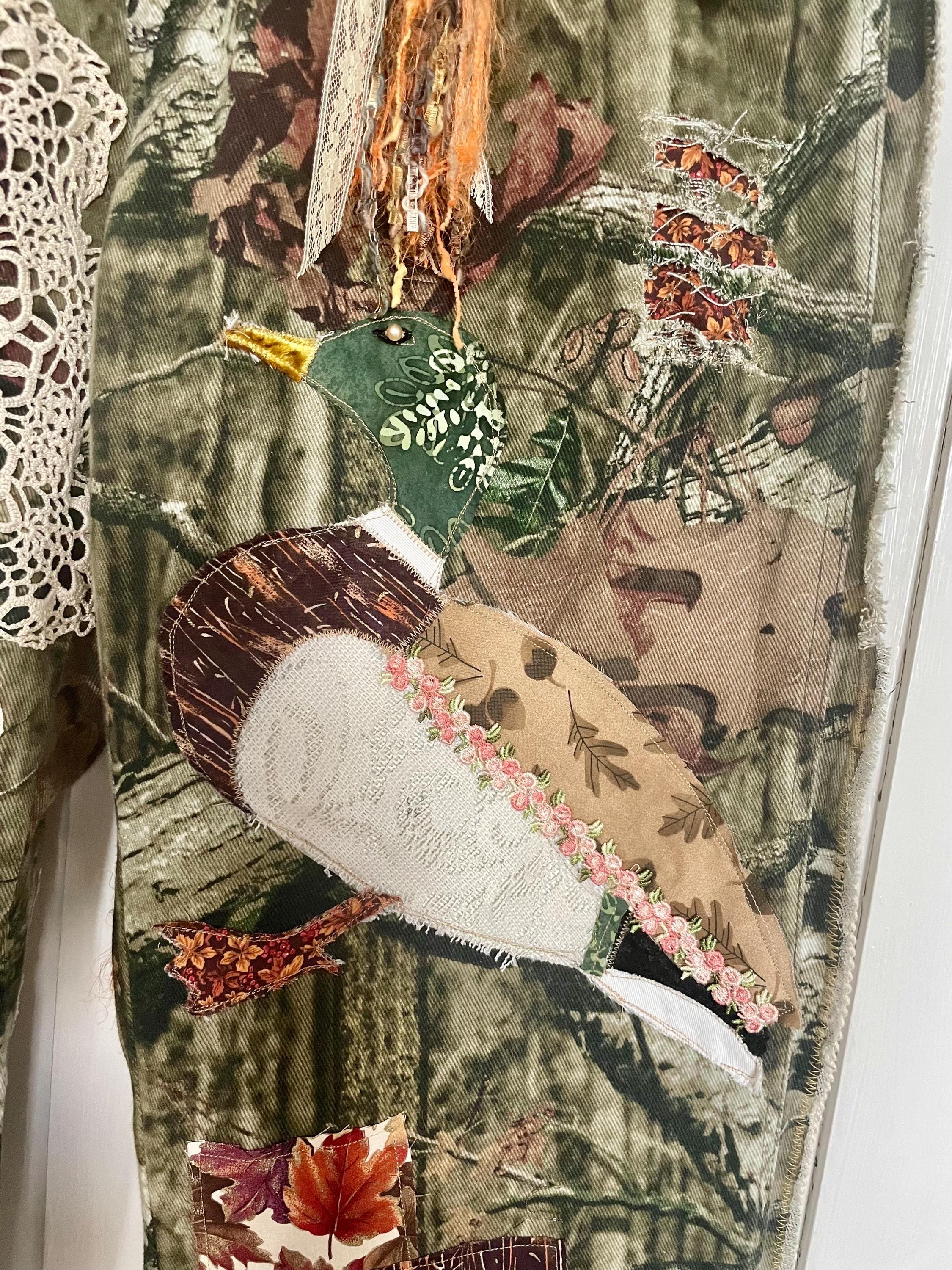 Crazy Camo Pants With Furry and Feathered Friends - Etsy