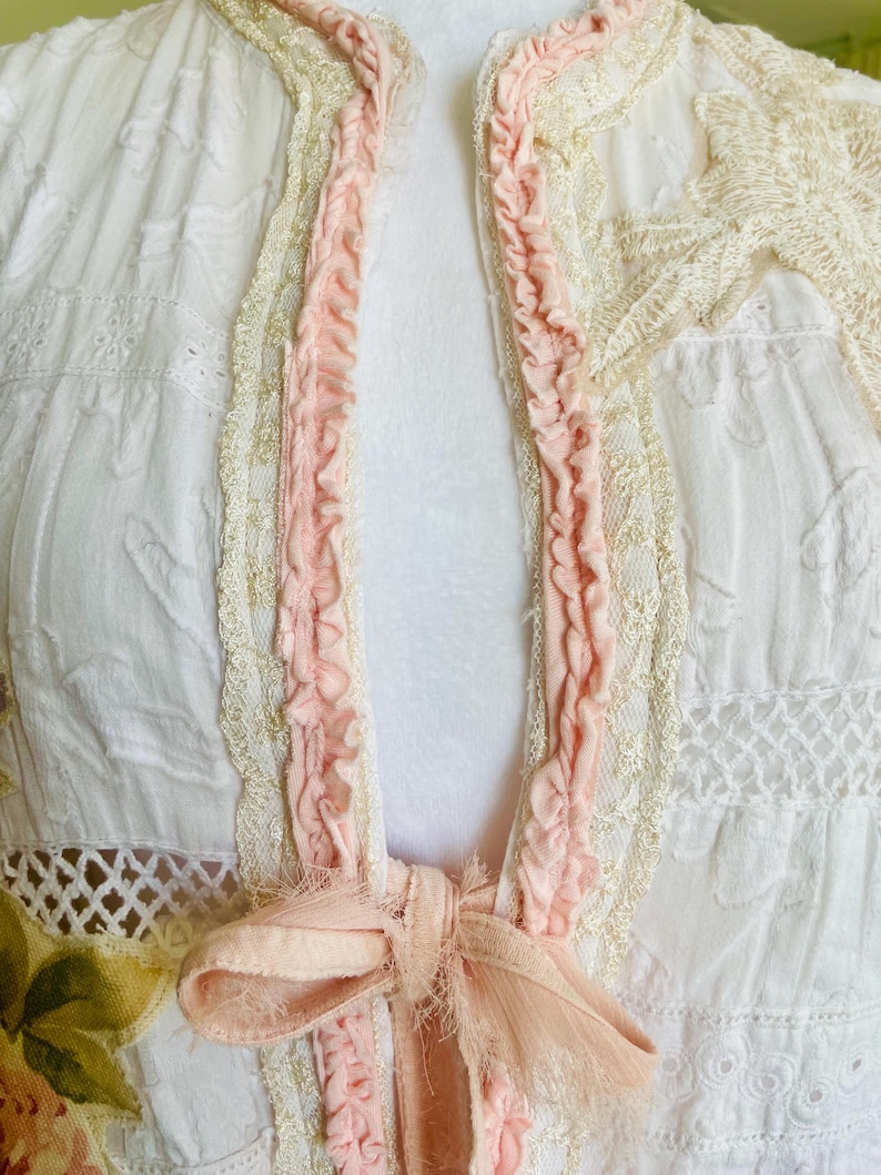 Upcycled Cottage Core Jacket With Roses - Etsy