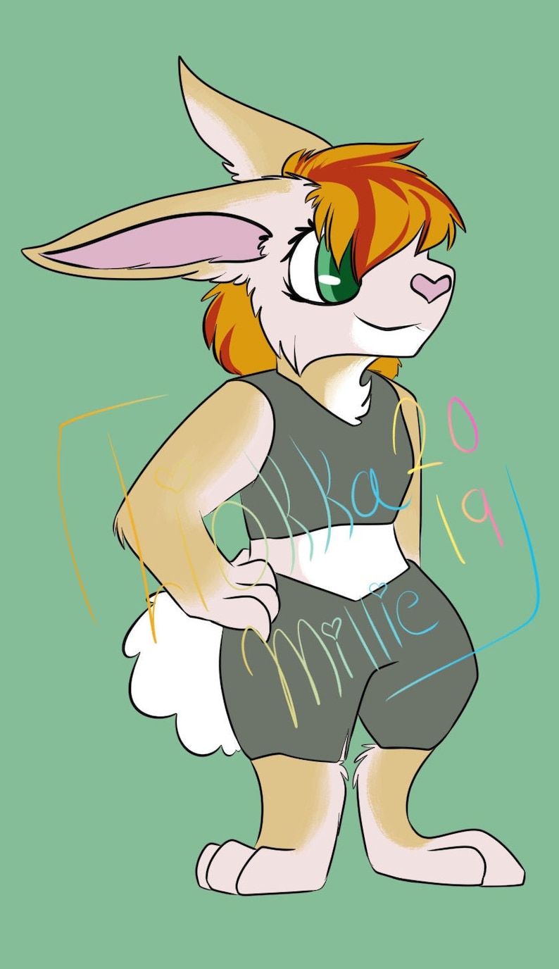 Bunny Fursona Adopt | Etsy