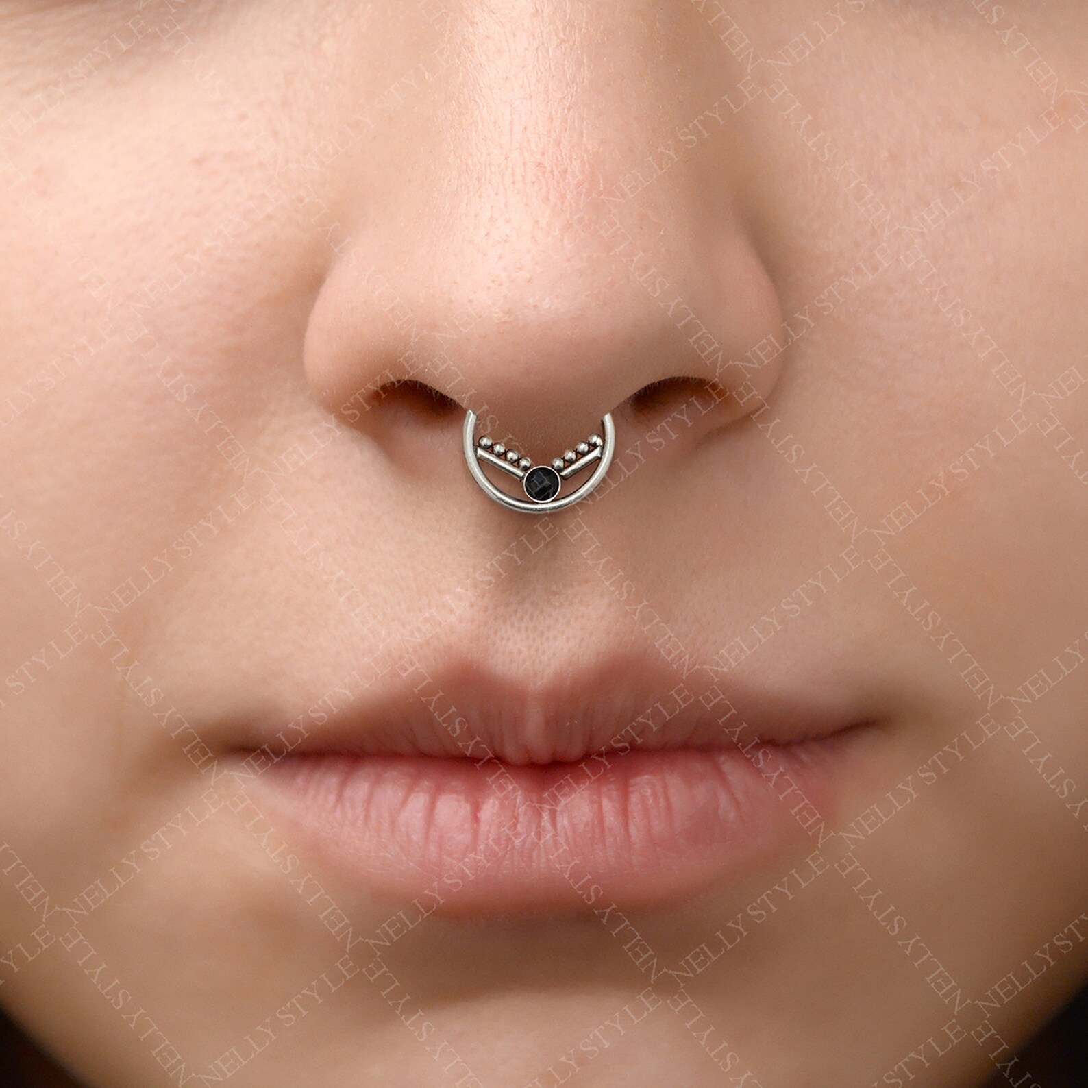 Titanium Septum Ring 14g Septum Jewelry Daith Piercing - Etsy UK