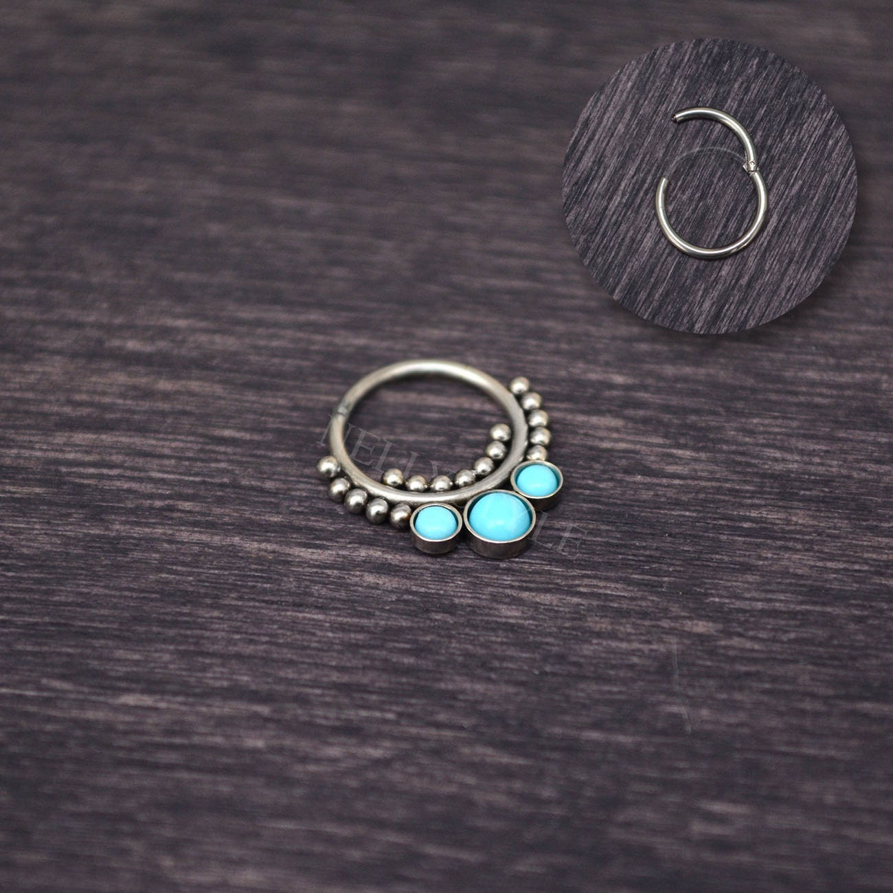 Titanium Septum Ring 14g Septum Jewelry Daith Piercing - Etsy