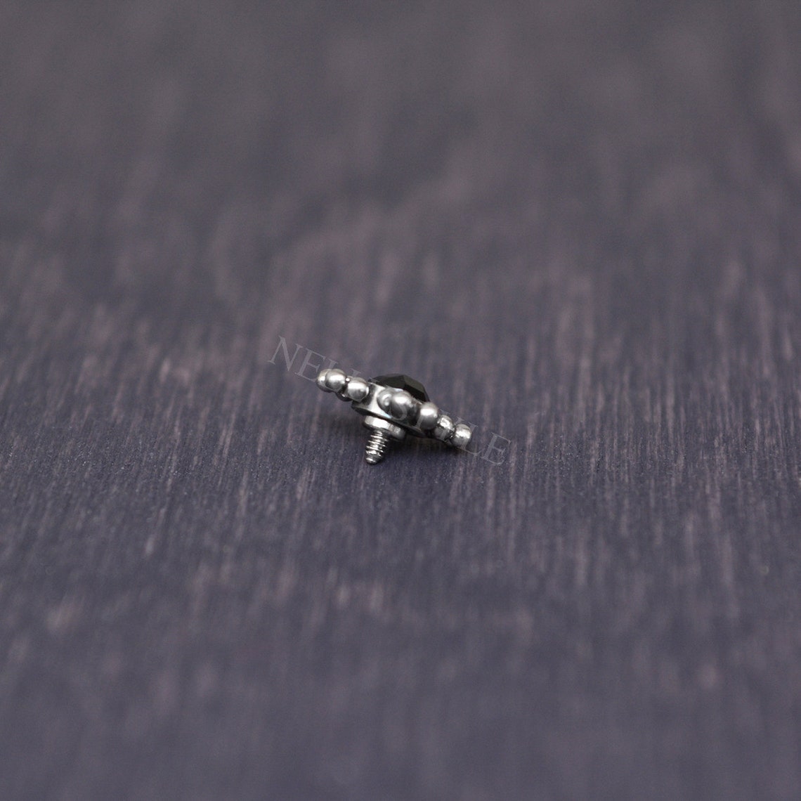 Dermal Top Surgical Steel Internally Threaded Dermal With - Etsy