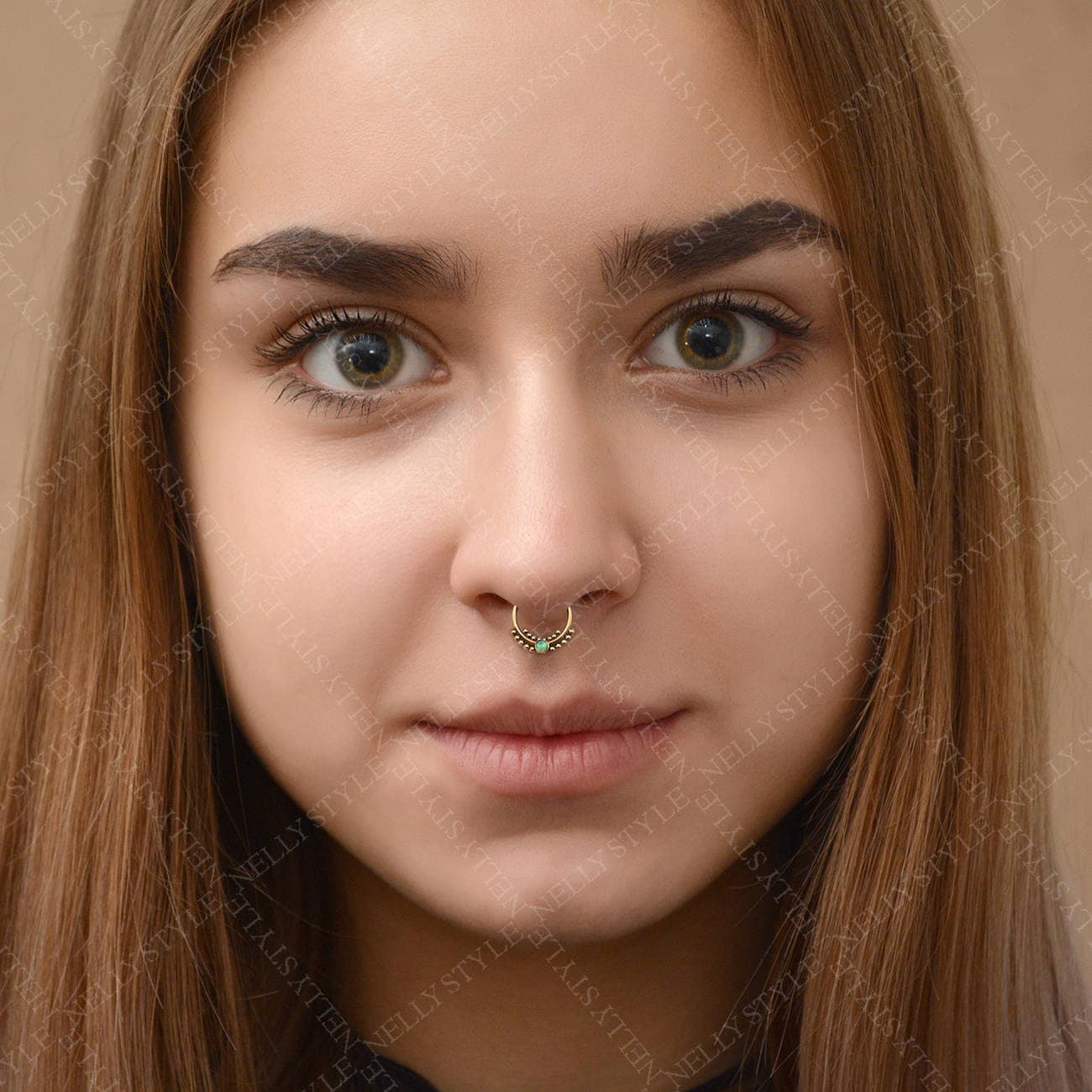 Septum Nose Ring Surgical Steel Septum Hoop Daith Ring | Etsy