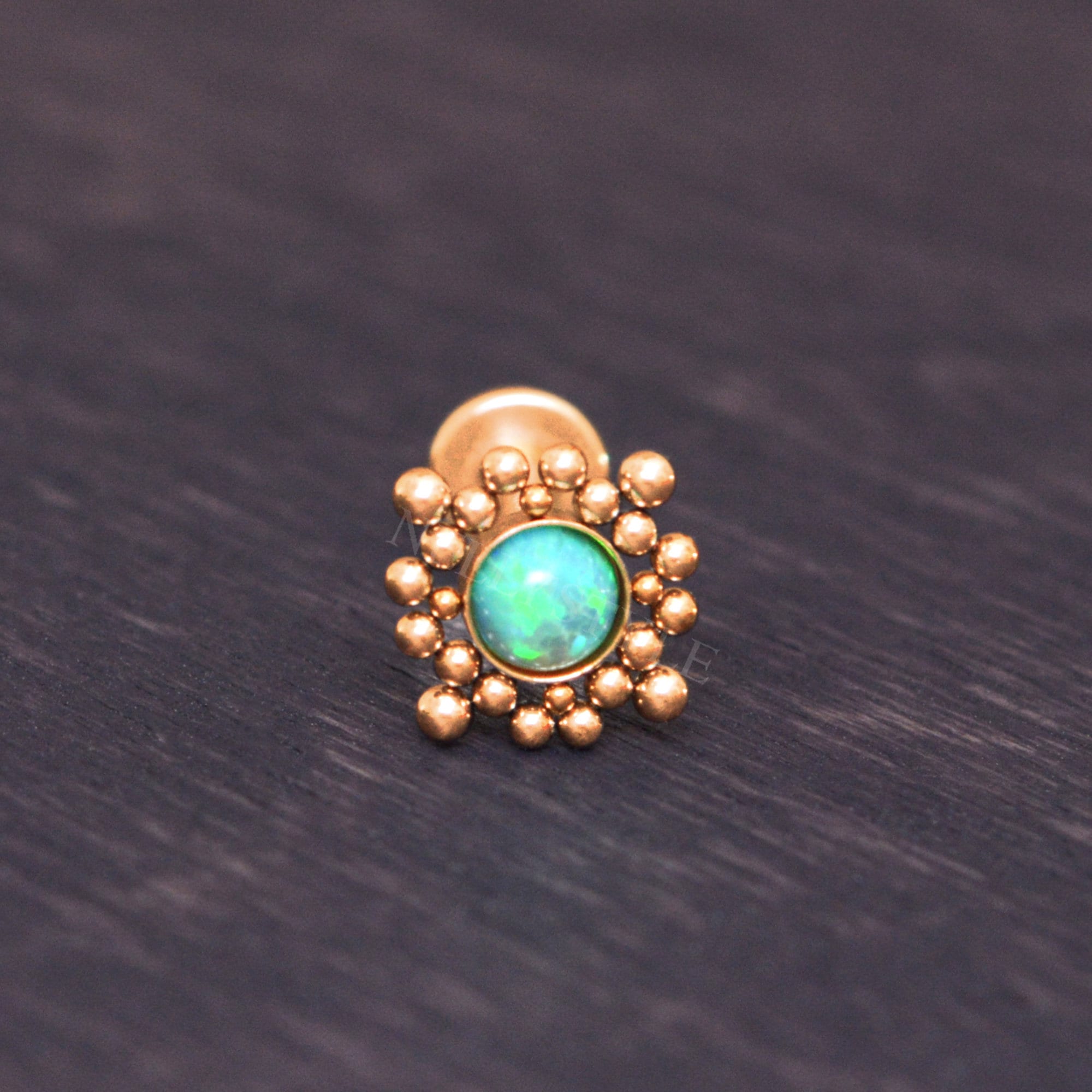 Surgical Steel Labret Piercing Jewelry Lip Ring Internally | Etsy