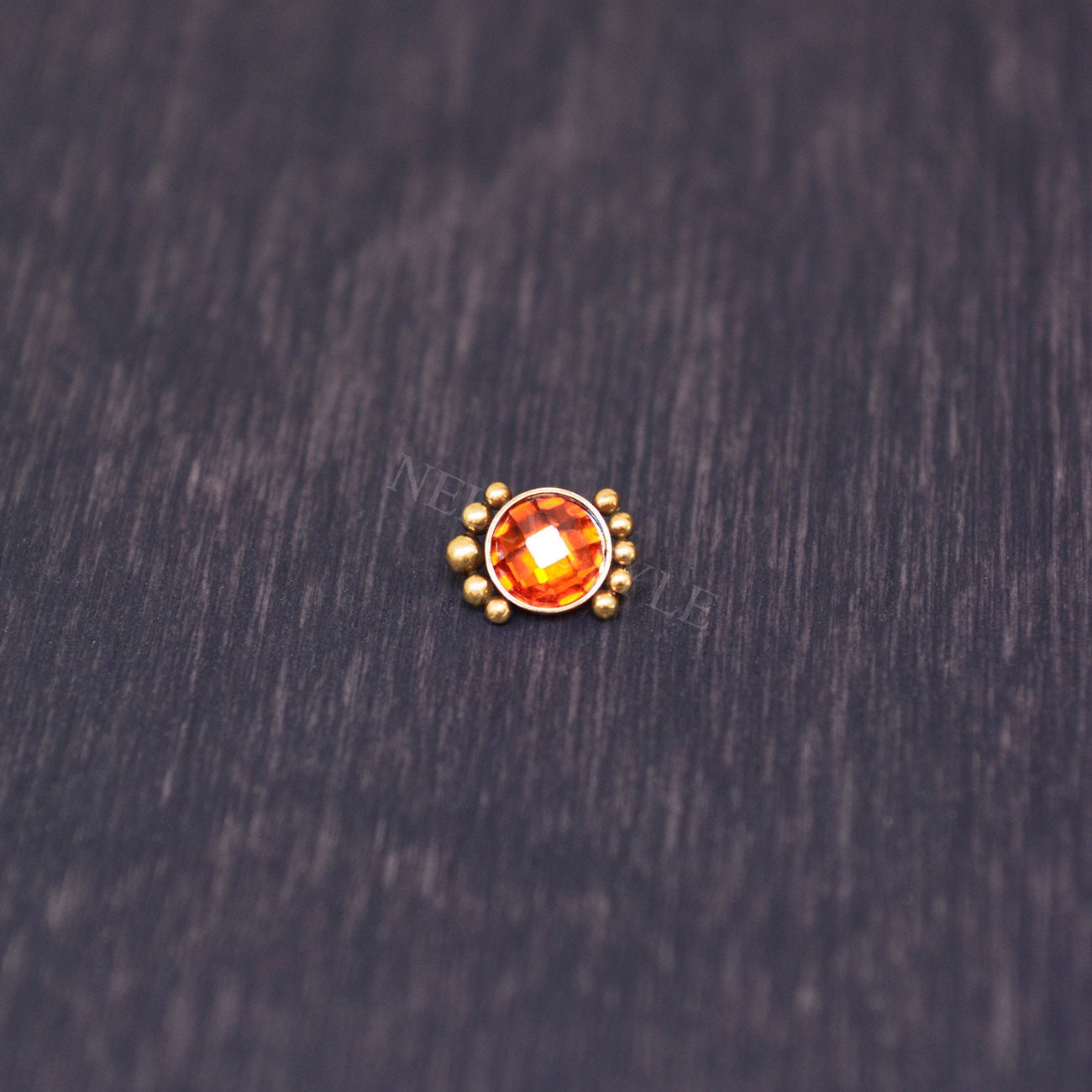 Surgical Steel Dermal Top - Dermal Body Piercing Jewelry With CZ - Etsy