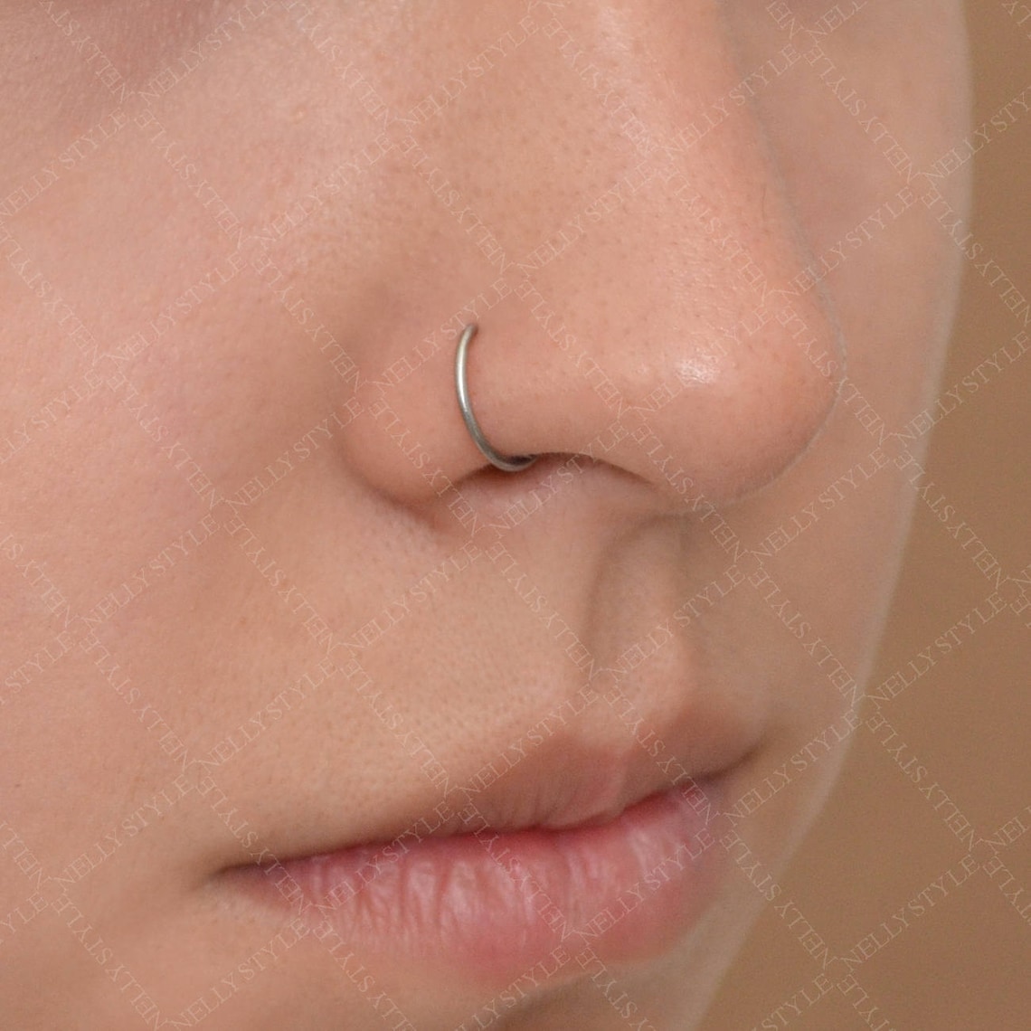 Nose Ring Surgical Steel Nose Piercing 18g - Etsy