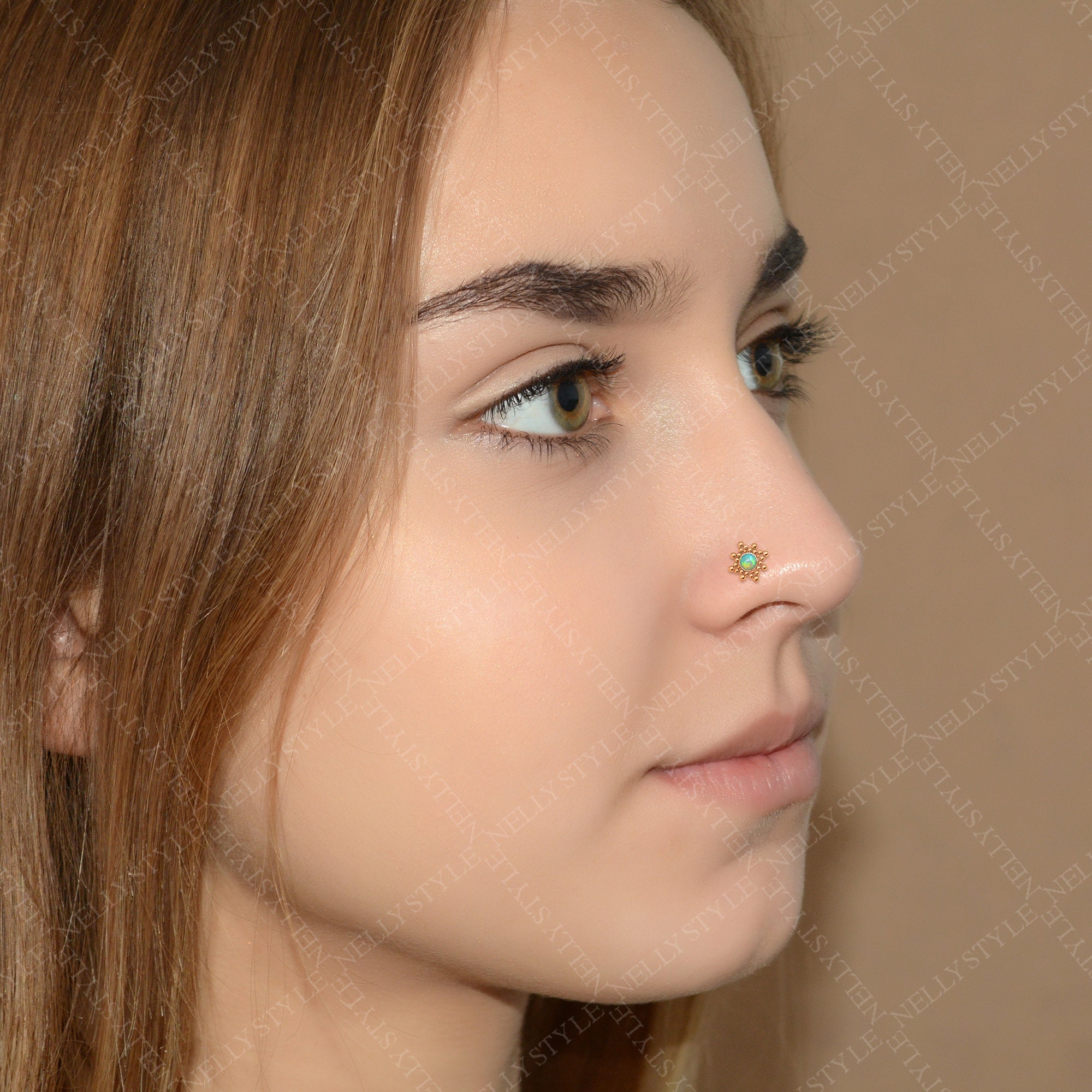 Nose Ring 20g 316L Surgical Steel Nose Stud Nose Screw | Etsy