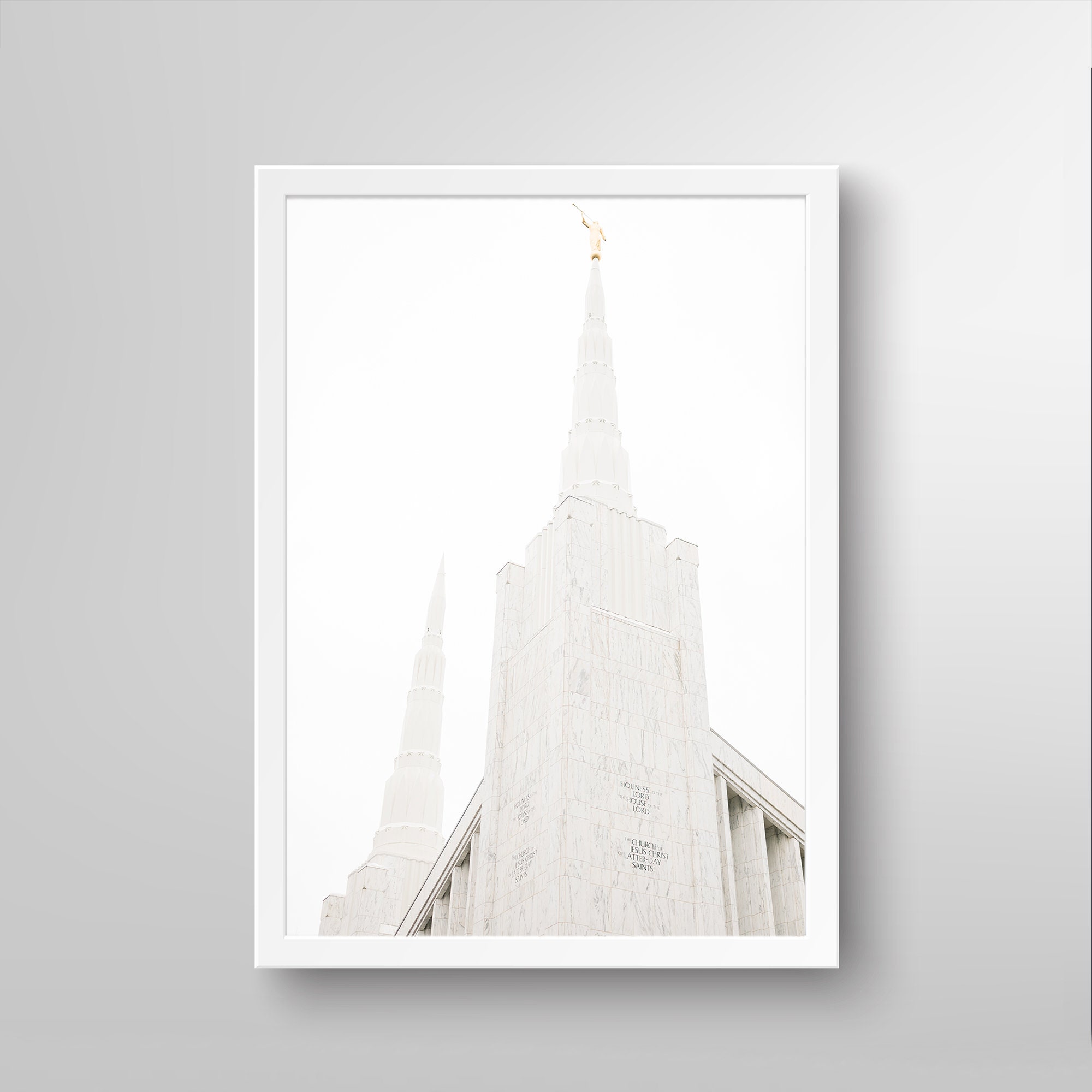 Portland Oregon LDS Temple Print - Etsy