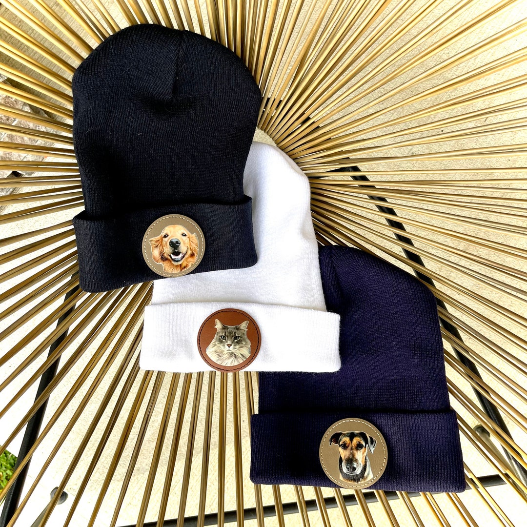 Personalized Pet Gift, Custom Dog Beanie, Custom Cat Gift, Pet Memorial ...