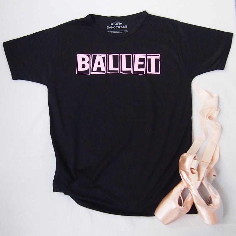 Ballet tshirt Ballet t-shirt Ladies ballet tshirt Dance | Etsy
