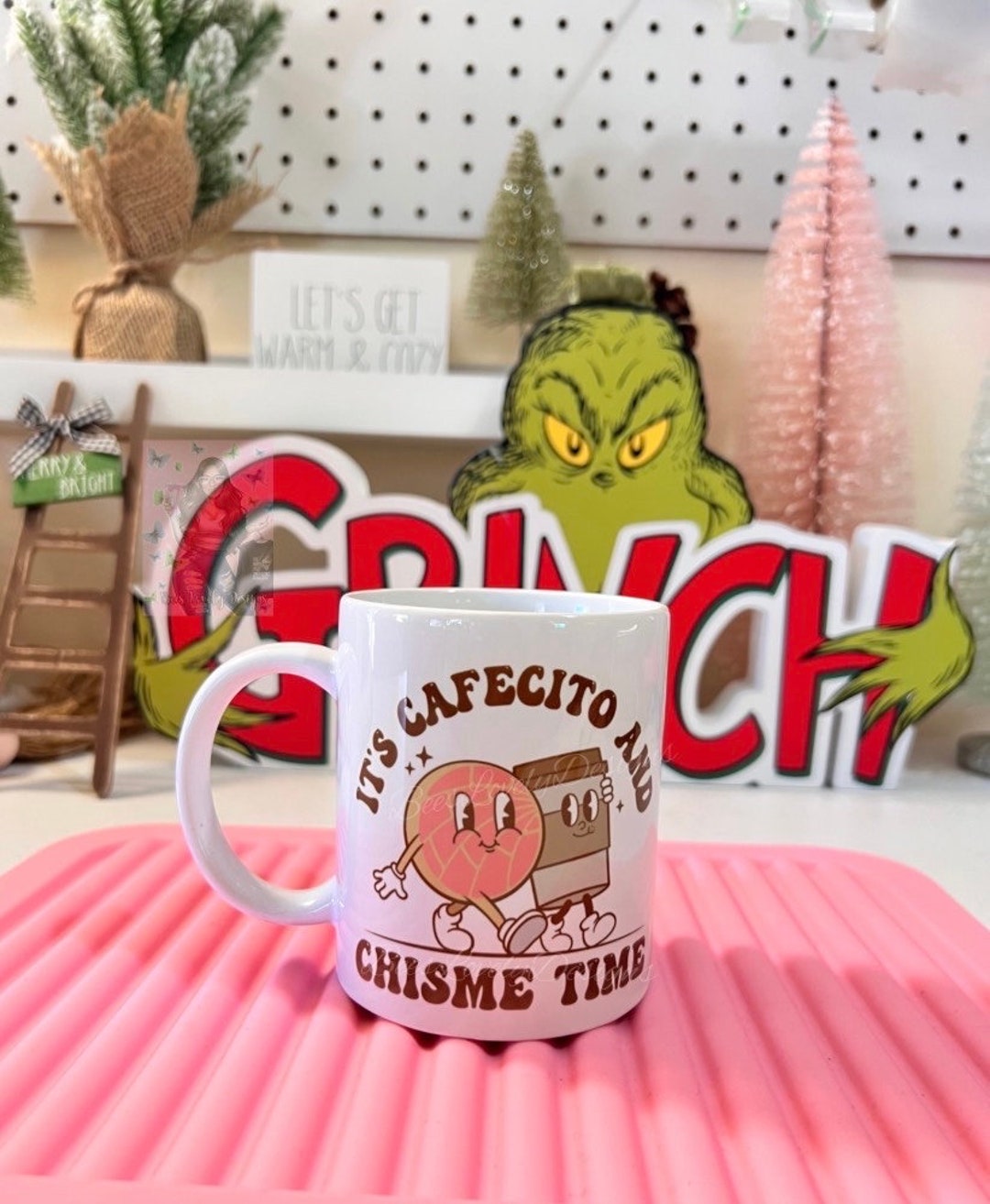 It’s Cafecito & Chisme Time Mug | Coffee Mug - Etsy