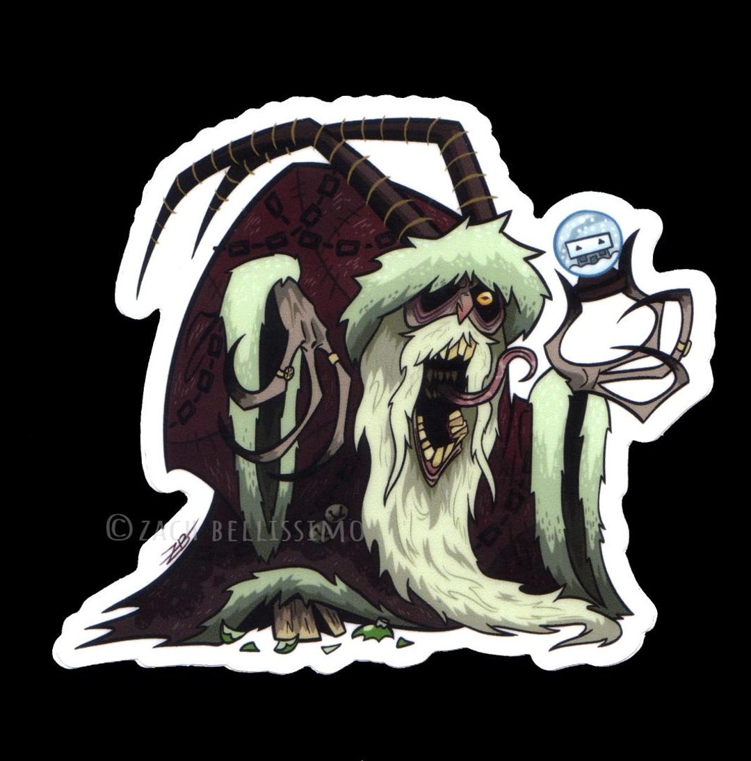 KRAMPUS Die Cut Vinyl Sticker Decal Christmas - Etsy