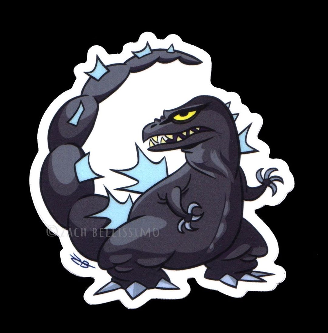 GODZILLA 1962 Die Cut Vinyl Sticker Decal Kaiju - Etsy