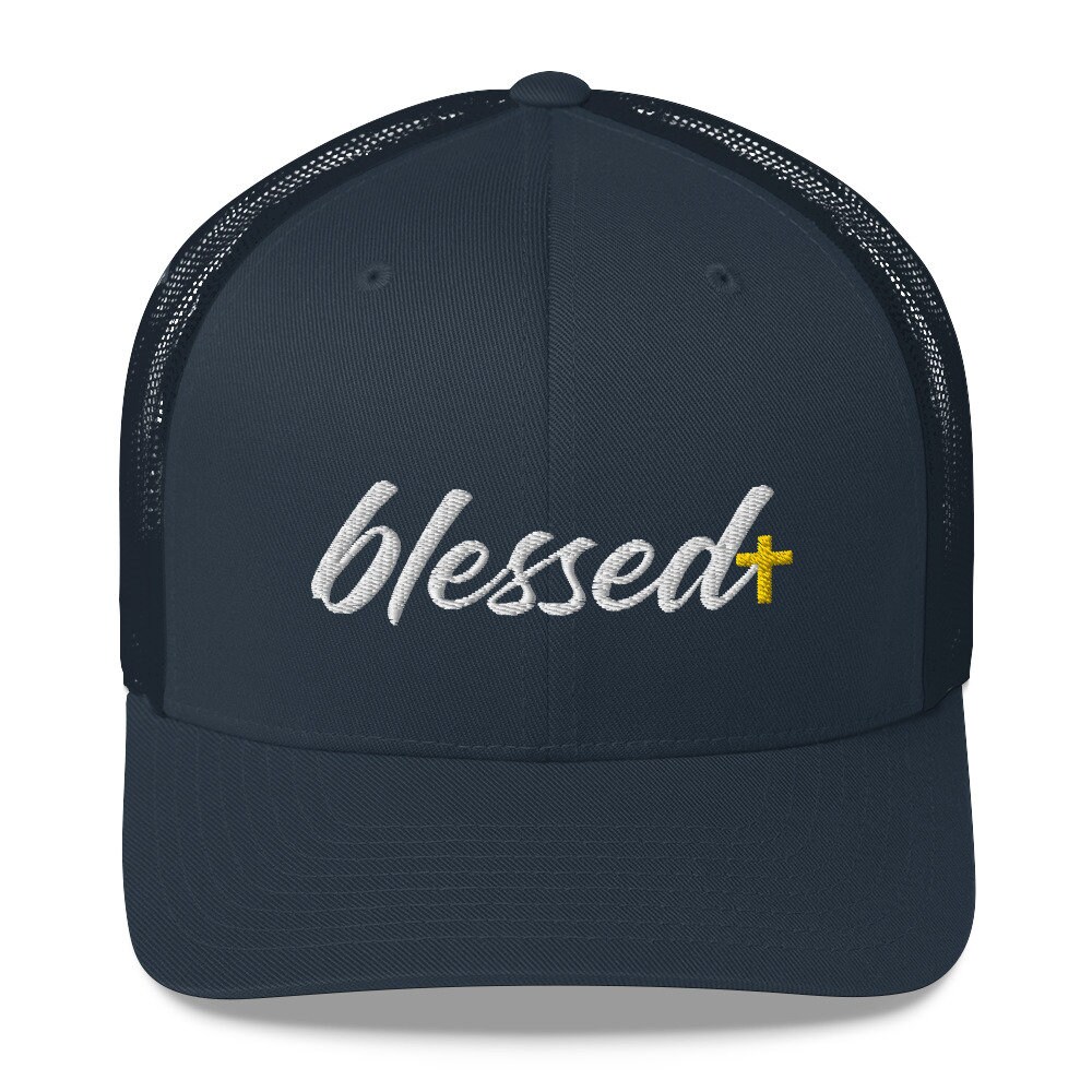 Blessed HatBlessed Cap Blessed Mama Blessed Embroidered | Etsy