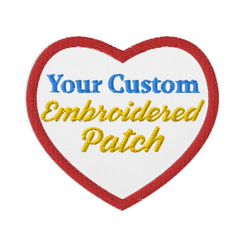 Design Your Own Patch Personalized Embroidered Patches Custom Patches ...