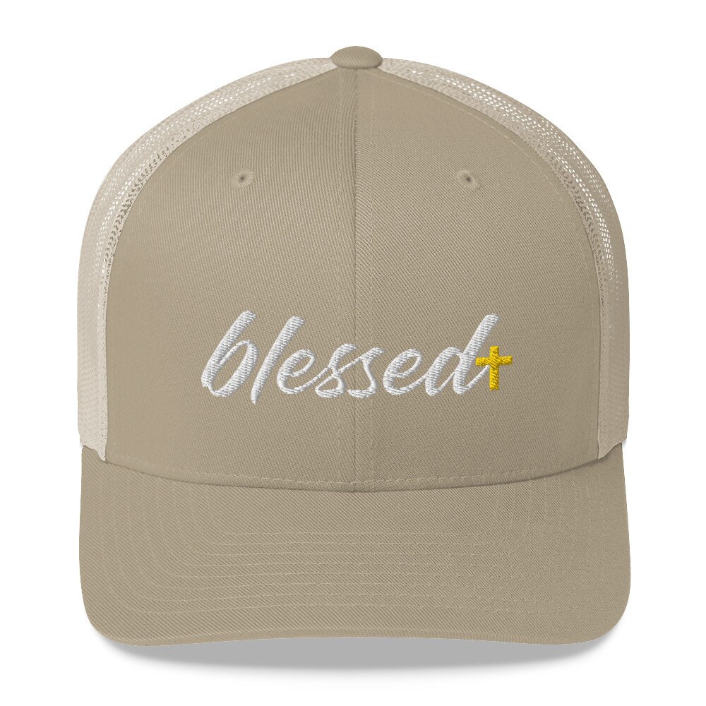 Blessed HatBlessed Cap Blessed Mama Blessed Embroidered | Etsy