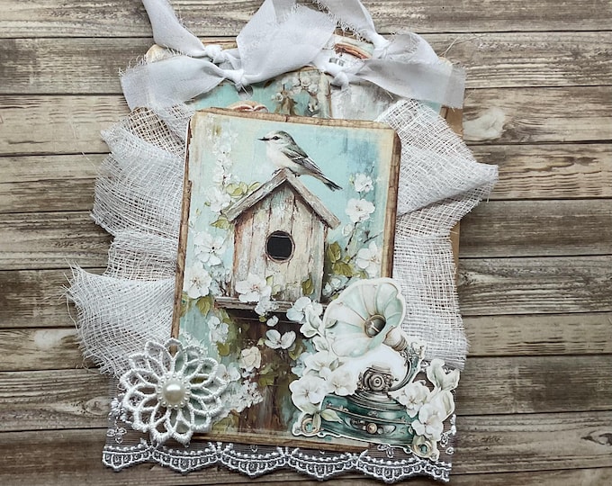 Floating Ephemera Pocket, Pocket Insert, Junk Journal Insert, Ephemera ...