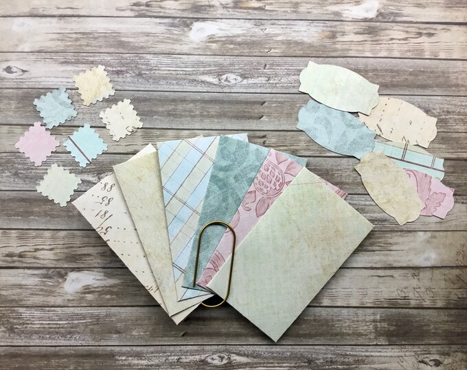 Mini Envelope Set, Unsealed Envelopes, Ephemera Envelopes, Envelopes ...