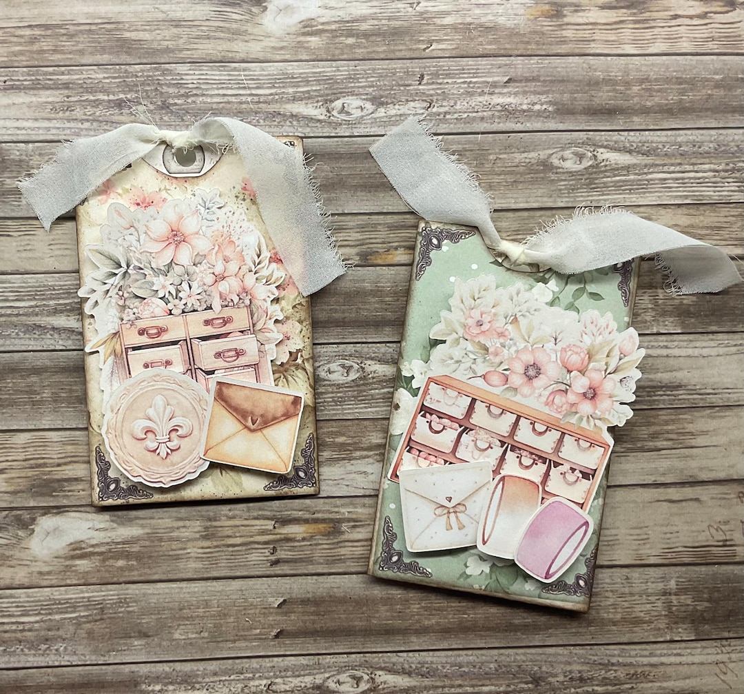 Ephemera Pocket Set for Journals, Junk Journal Pockets, Scrapbook ...