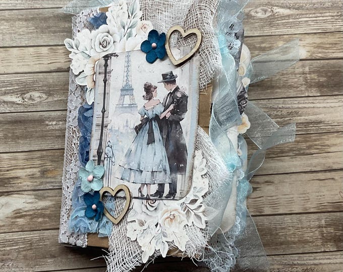 Small Soft Cover Journal, Pocket Journal, Small Junk Journal, Handmade ...