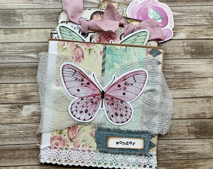 Floating Ephemera Pocket, Pocket Insert, Junk Journal Insert, Ephemera ...