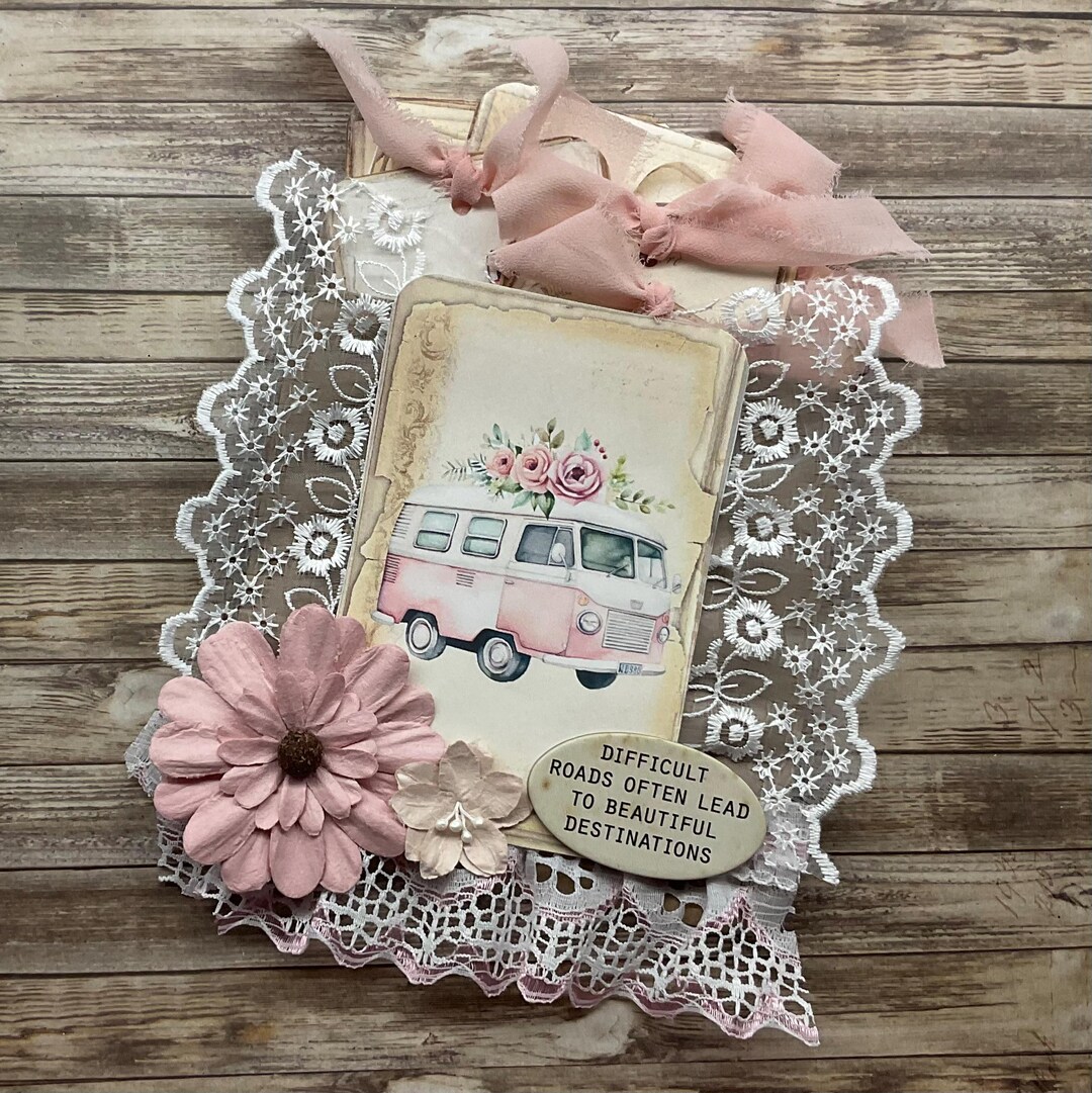 Floating Ephemera Pocket, Pocket Insert, Junk Journal Insert, Ephemera ...