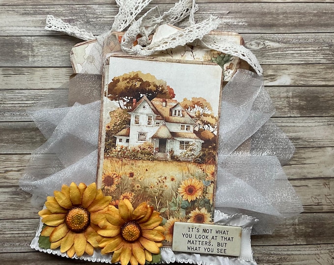 Floating Ephemera Pocket, Pocket Insert, Junk Journal Insert, Ephemera ...