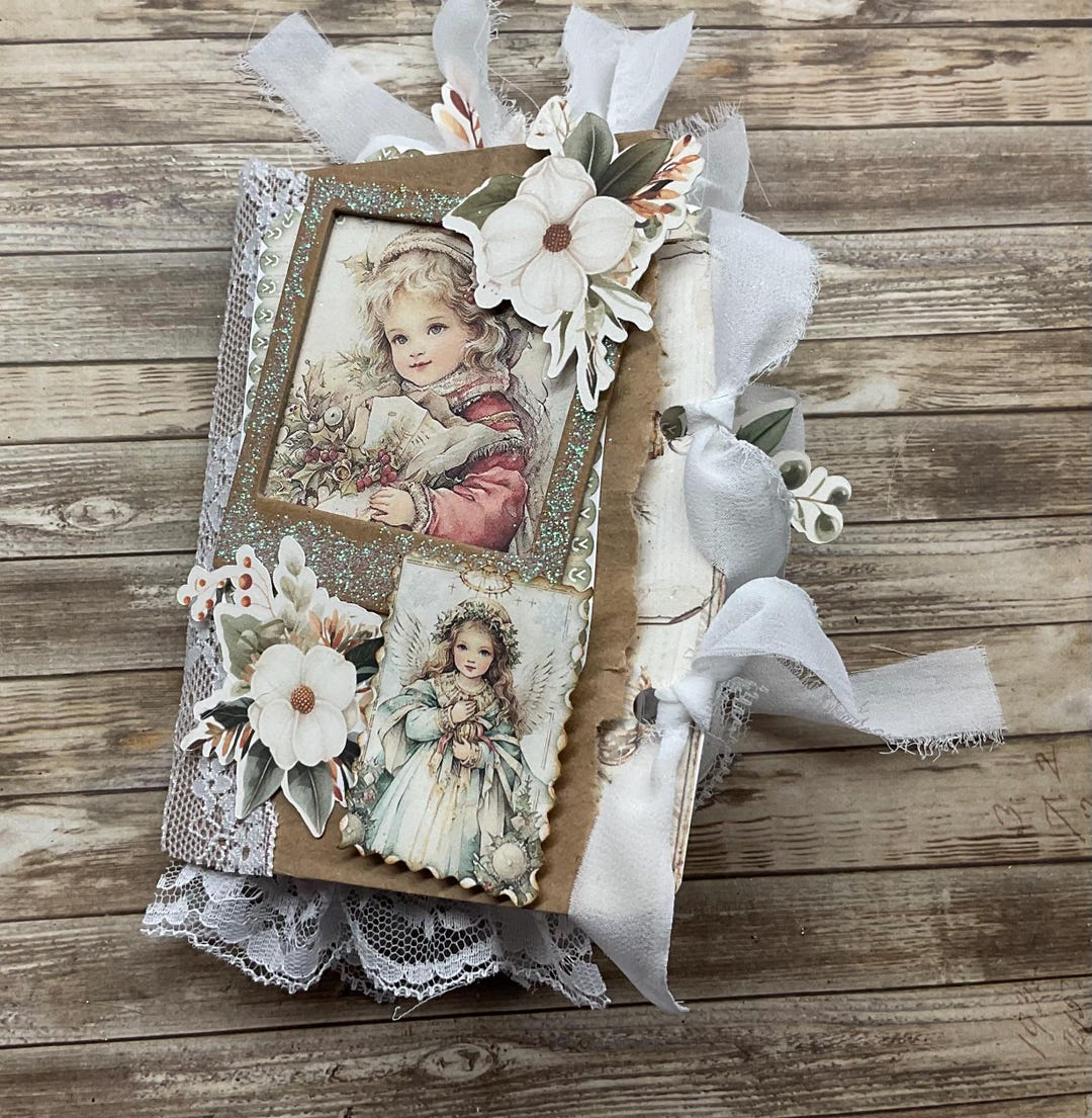 Small Soft Cover Journal, Pocket Journal, Small Junk Journal, Handmade ...