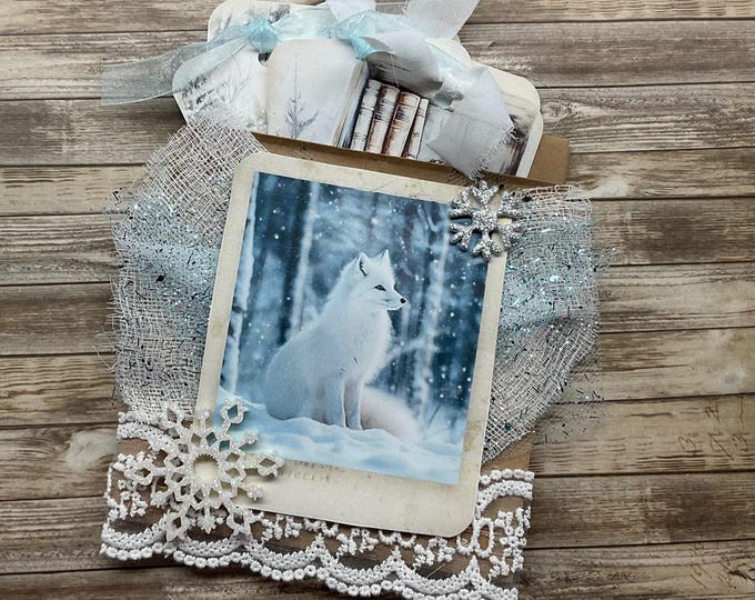 Floating Ephemera Pocket, Pocket Insert, Junk Journal Insert, Ephemera ...