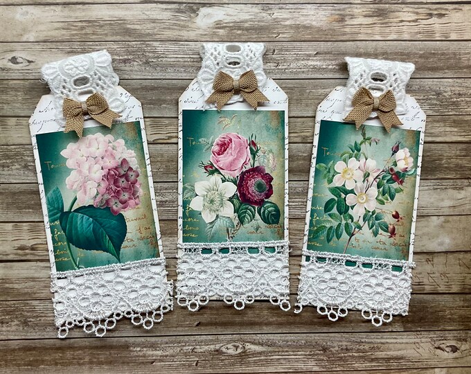 Handmade Tags, Junk Journal Tags, Happy Mail Tags, Gift Tags ...