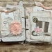 Small Ephemera Junk Journal, 2 Ringed Scrapbook, Handmade Keepsake Book ...