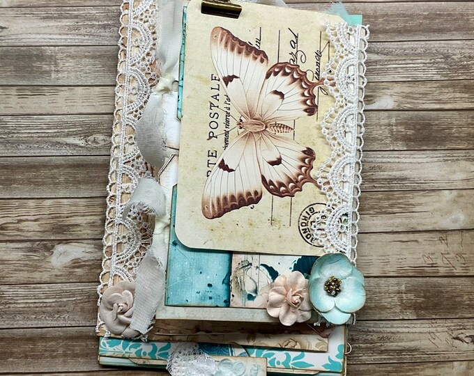 Ephemera Folder, Junk Journal Folder, Ephemera Folio, Keepsake Diary, Handmade Journal, Junk ...