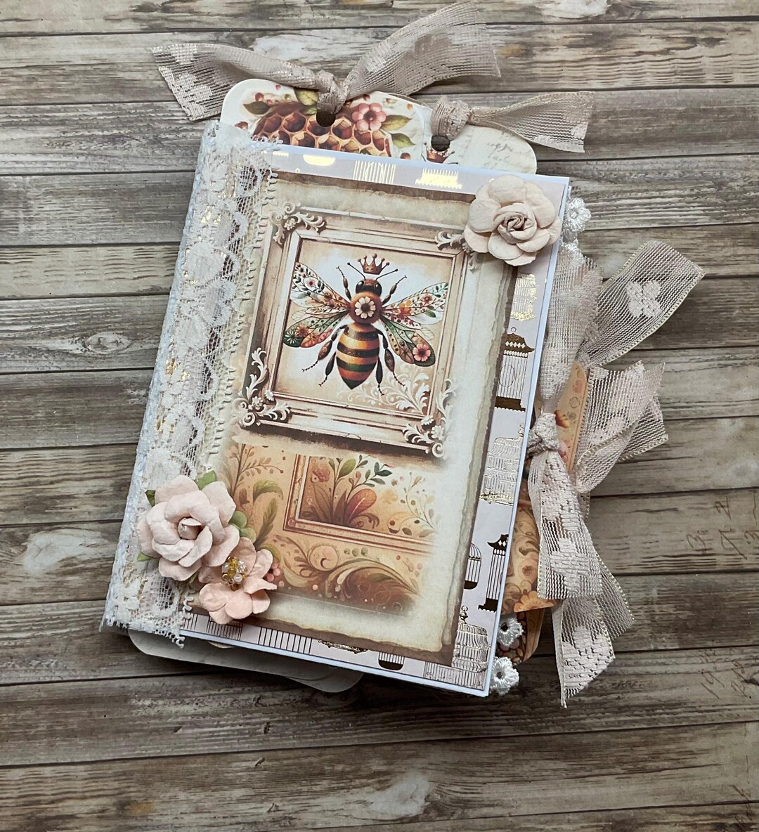 Small Soft Cover Journal, Junk Journal, Small Diary, Small Writing ...