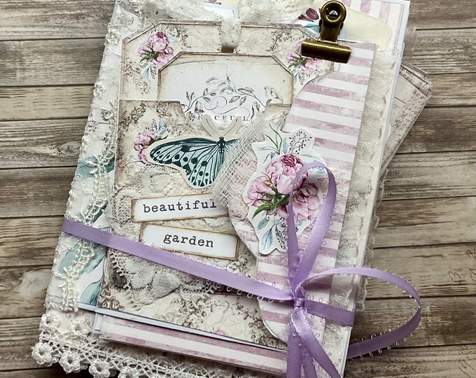 Layered Flip Journal, Handmade Journal, Envelope Journal, Junk Journal ...