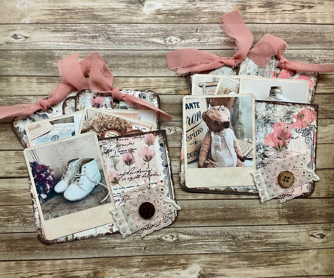 Handmade Folder Pockets, Junk Journal Pockets, Ephemera Pockets, Happy ...
