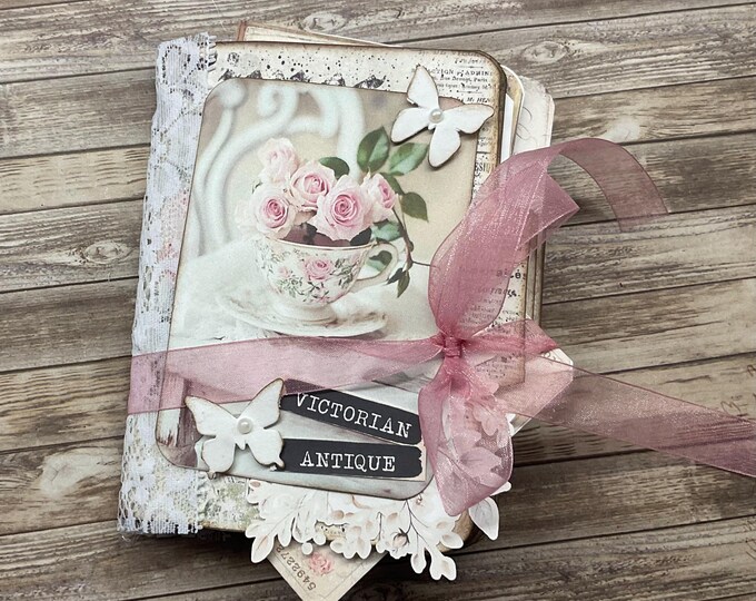 Victorian Antique File Folder Journal - Etsy