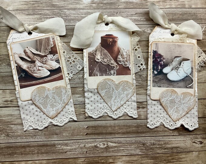 Handmade Tags, Junk Journal Tags, Happy Mail Tags, Gift Tags ...