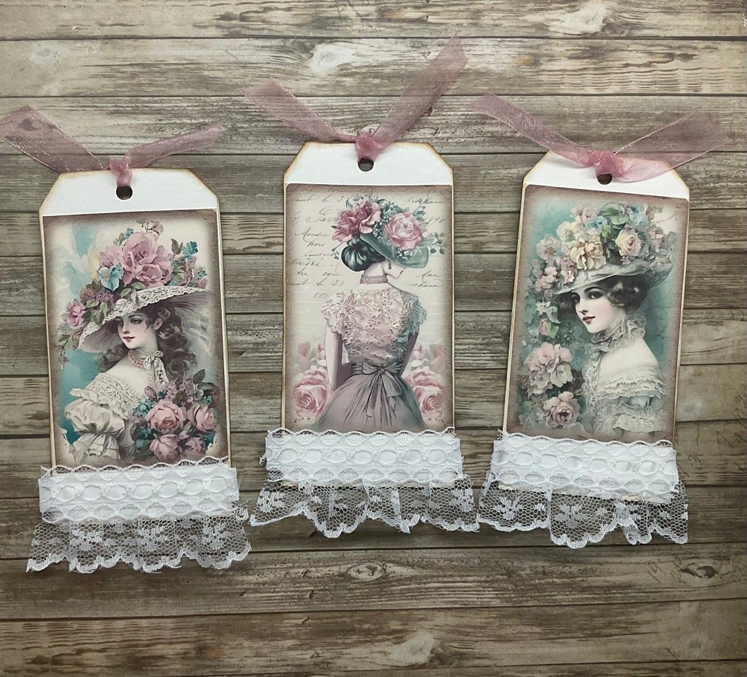 Handmade Tags, Junk Journal Tags, Happy Mail Tags, Gift Tags ...