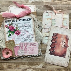 Ephemera Floating Pocket, Pocket Insert, Junk Journal Insert, Ephemera ...