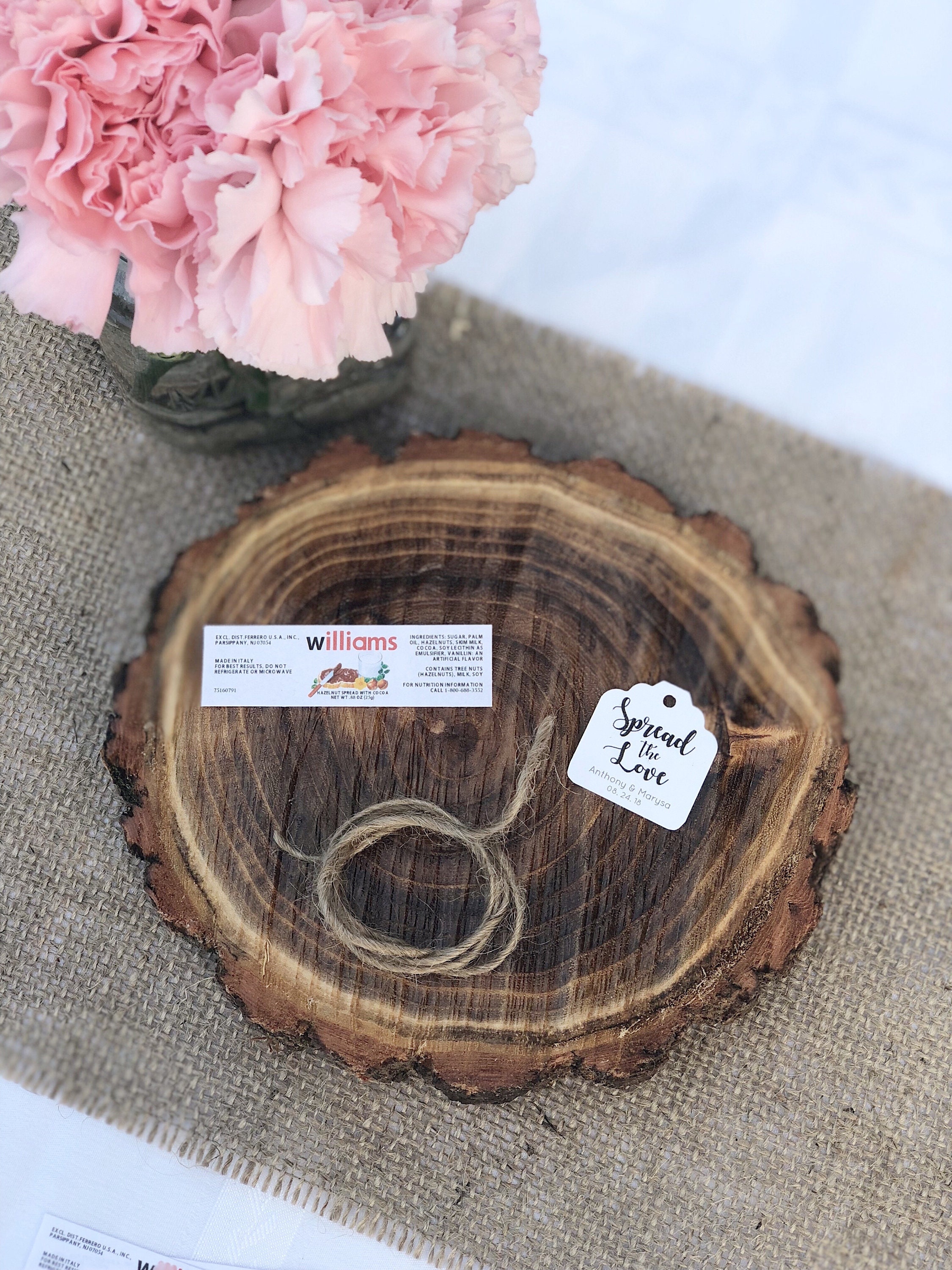 Print At Home Custom Mini Nutella Jar Labels and Tags With | Etsy