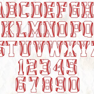 Baseball Bundle Svg,baseball Stitch Svg,baseball Numbers,baseball ...