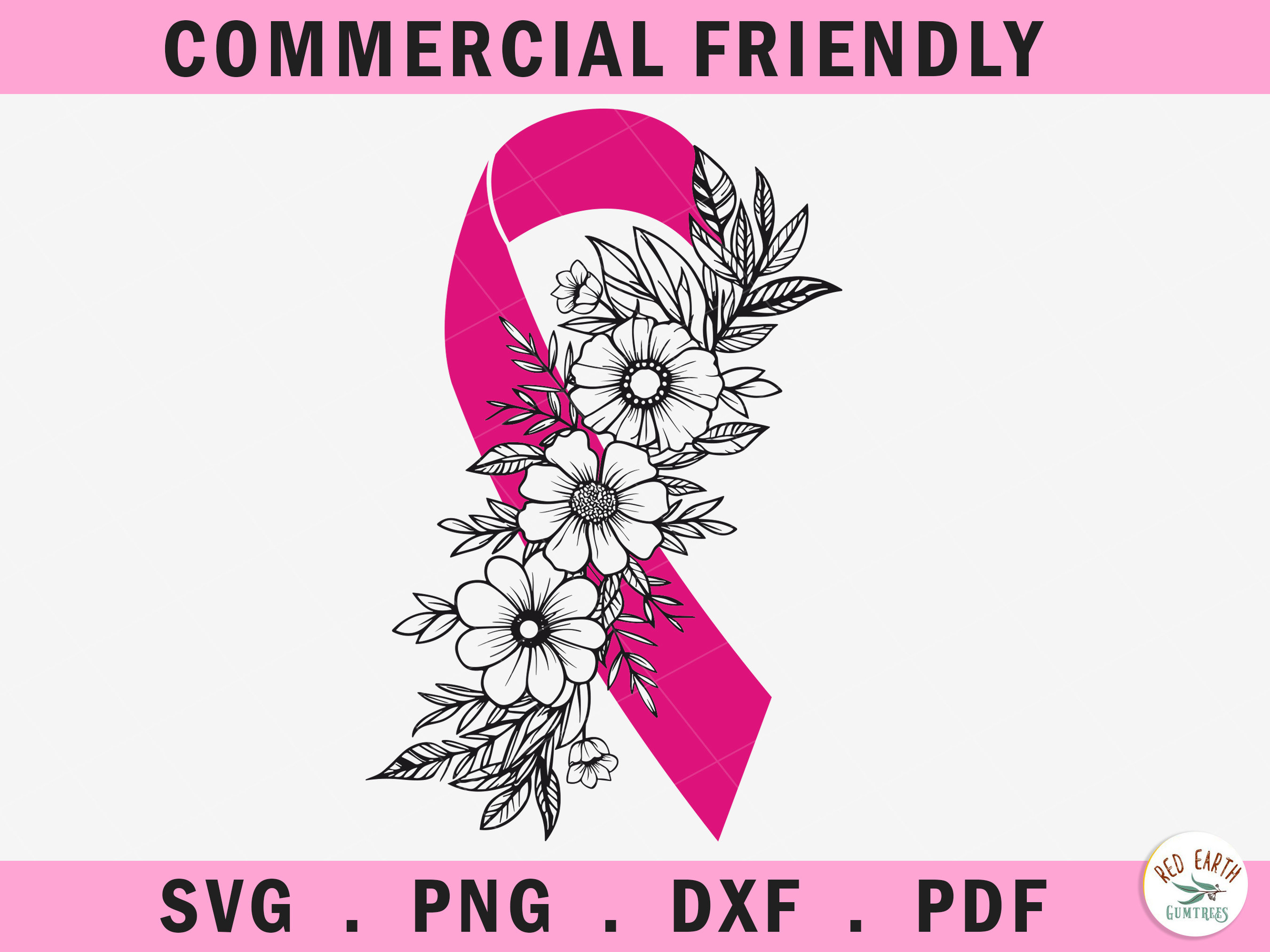 Breast Cancer Svg,pink Ribbon Cancer SVG, Cancer Awareness Svg,ribbon ...