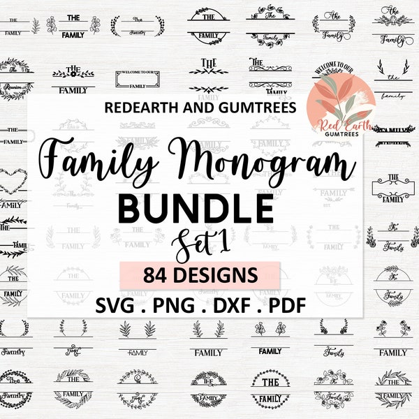 Family Monogram - Etsy